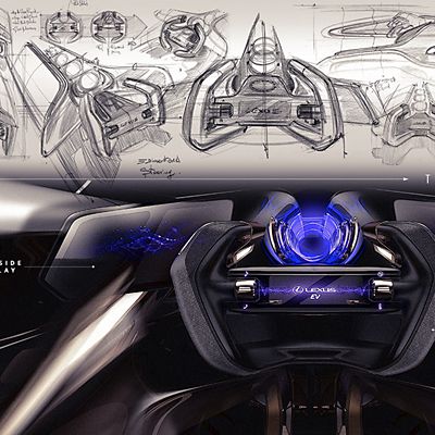 lexus concept interior