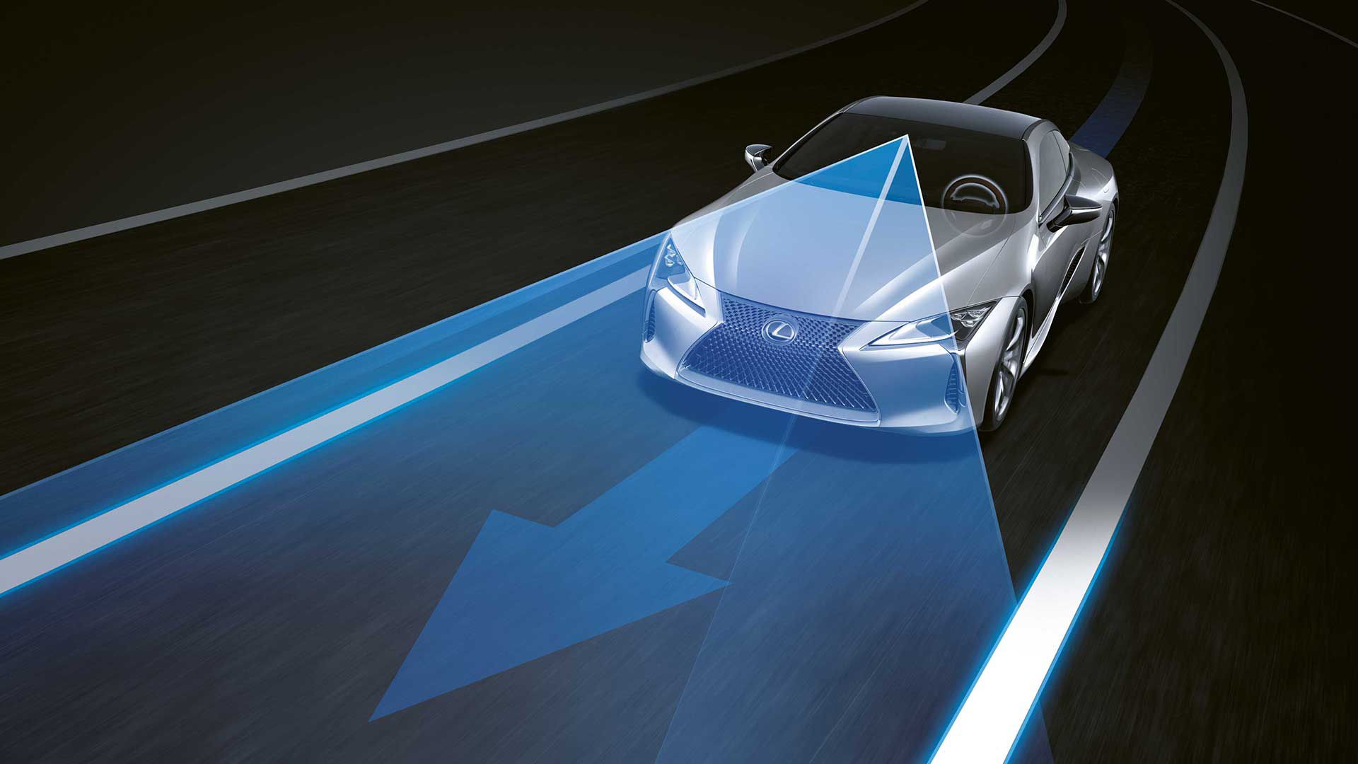 Lane Tracing Assist | Lexus Safety System+ | Lexus Danmark