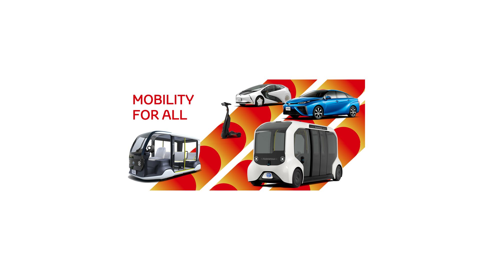 Toyota provides diverse mobility for Tokyo 2020