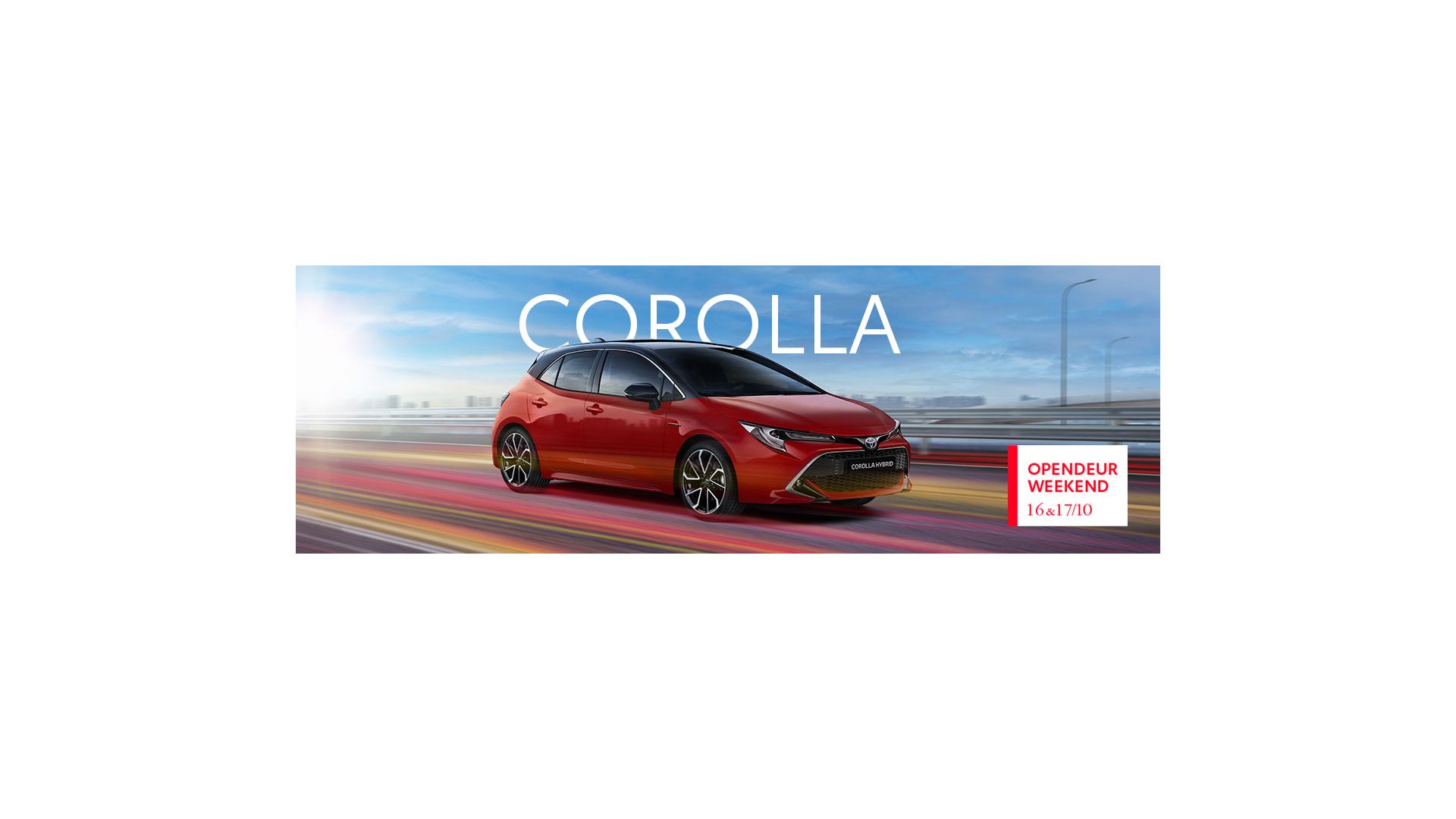 Conditions Salon 2026 de notre Corolla : Promo exclusive Toyota Belgique