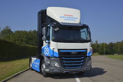Zero-emission trucks for Toyota's European logistic operations