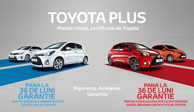Masini rulate, certificate Toyota | Toyota Romania