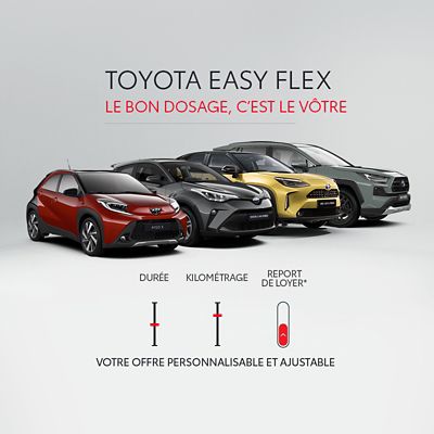 Toyota | Découvrez Easy Flex, la solution personnalisable et ajustable