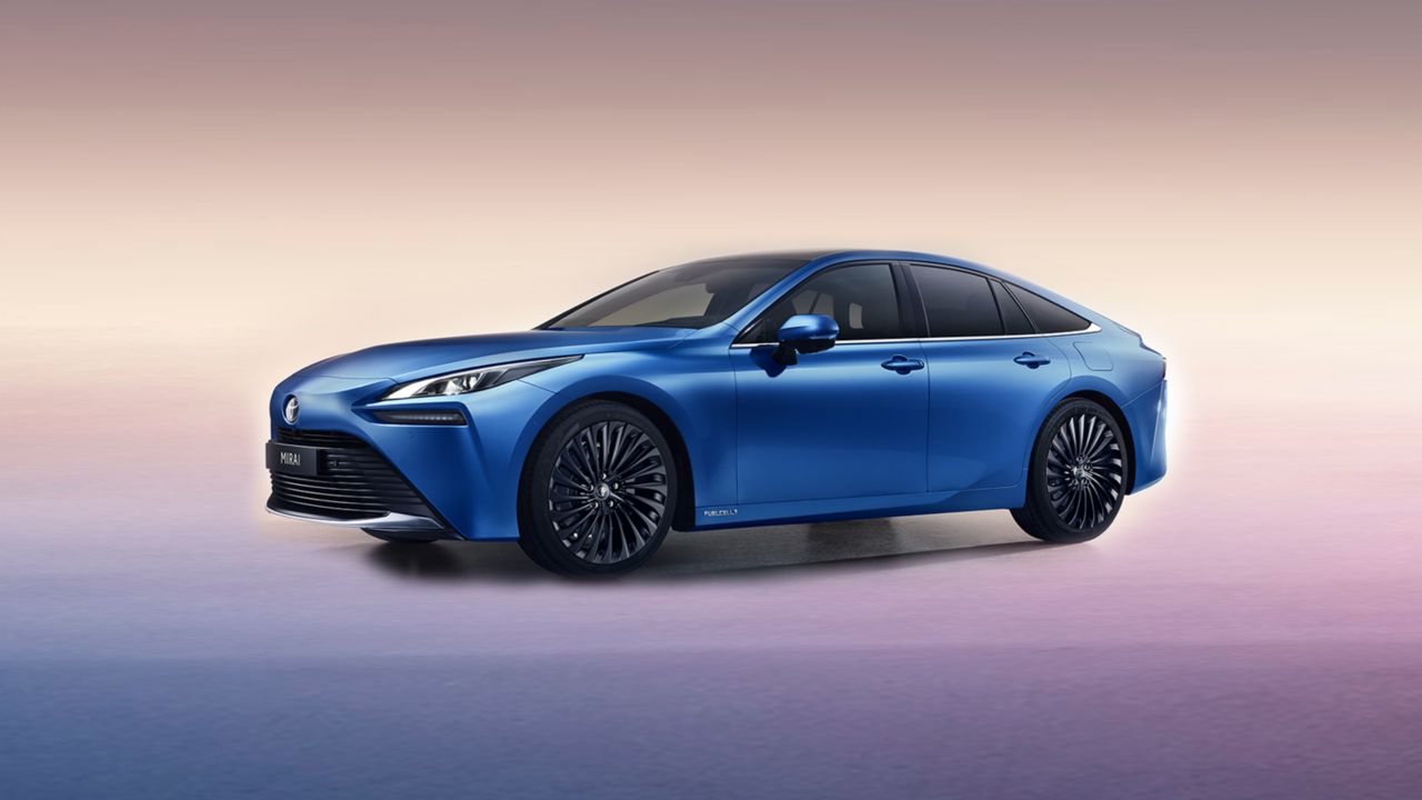 Hydrogen Fuel Cell Car Toyota